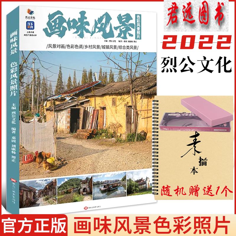 画味风景色彩风景照片2022烈公文化邓固刘康杨谭正乡村城镇综合类风景色调范画对画临摹范本