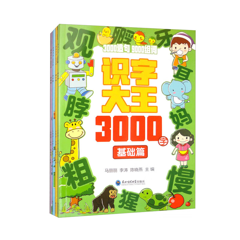 识字大王3000字（套装共4本）