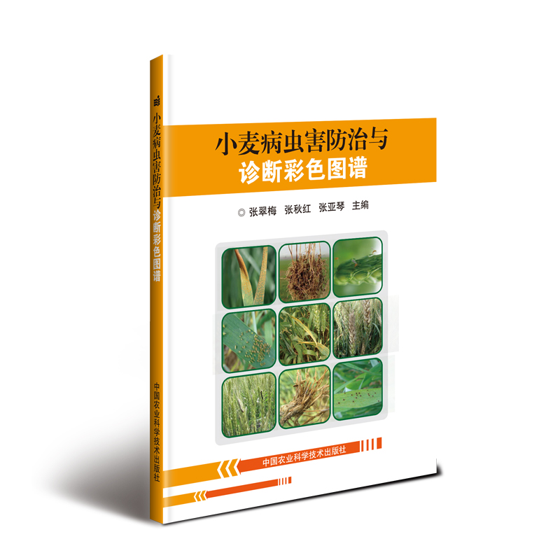 小麦病虫害与诊断彩色图谱 农业 林业 书籍 分类农作物