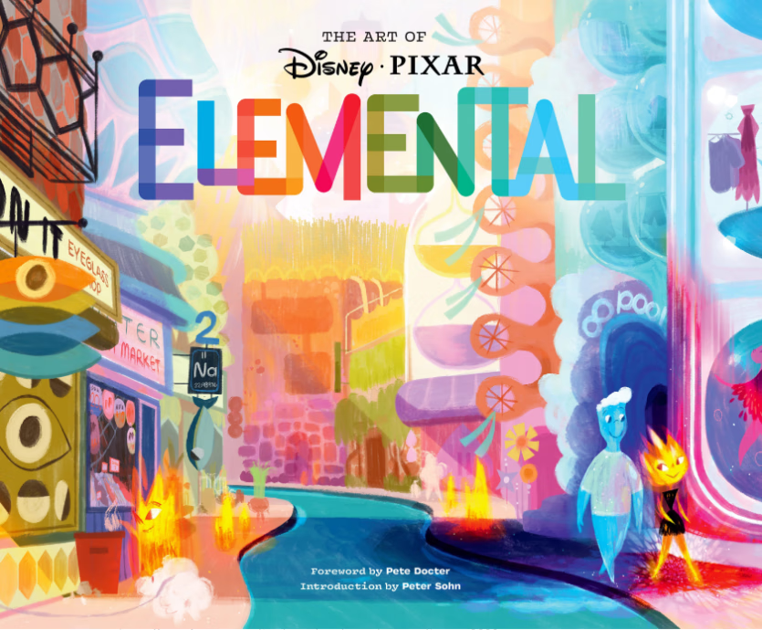 英文原版 疯狂元素城 Art of Elemental 迪士尼皮克斯电影 5