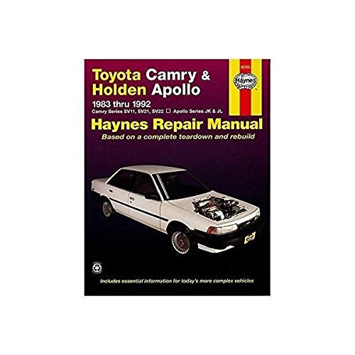 Toyota Camry (83-92) & Holden Apollo (89-93) Haynes Repair Manual