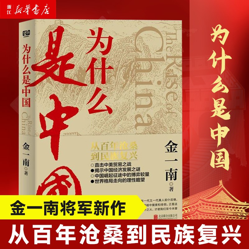 为什么是中国 金一南 从百年沧桑到民族复兴 直击中美贸易之战揭秘中国经济发展之谜世界格局