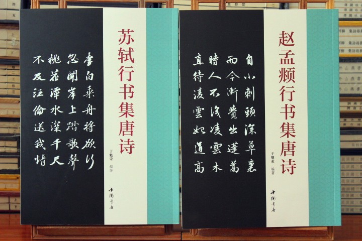 苏轼赵孟頫行书集唐诗 于魁荣 中国书店
