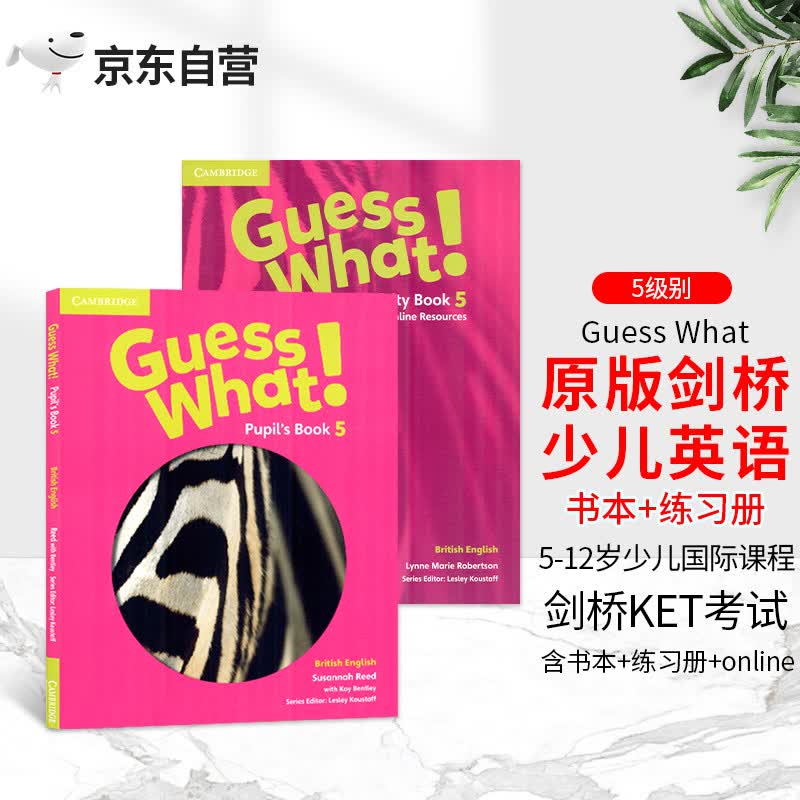 原版进口剑桥少儿英语教材Guess What 5级 中小学生3-12岁儿童启蒙新课标书课本练习册cambridge剑桥大学出版