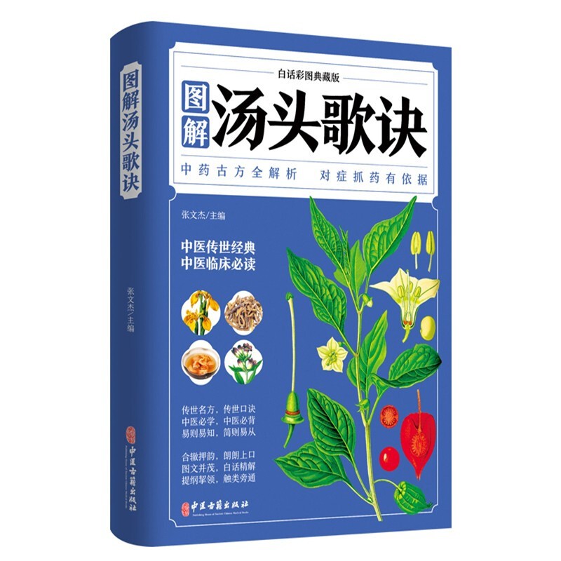 【特价专区】汤头歌诀图解 白话文彩图典藏版 汤头歌诀原著详解 中医基础理论 中医入门书籍