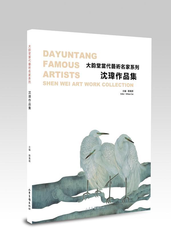 包邮：沈玮作品集绘画  图书