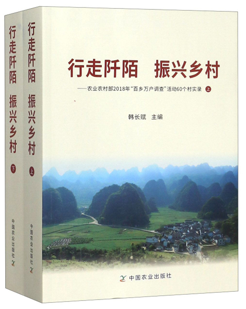 行走阡陌 振兴乡村：农业农村部2018年“百乡万户调查”活动60个村实录（套装共2册）
