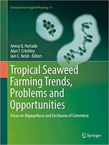 Tropical Seaweed Farming Trends, Problems and Op