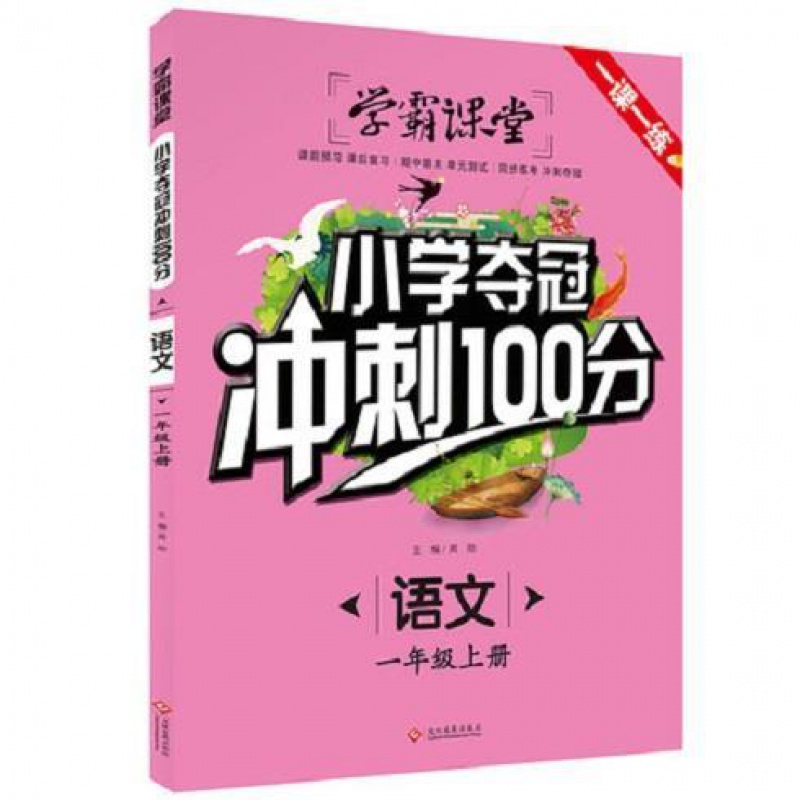 正规学霸课堂二年级上册语文数学同步训练人教版基础训练强化练习册题 一年级上学期