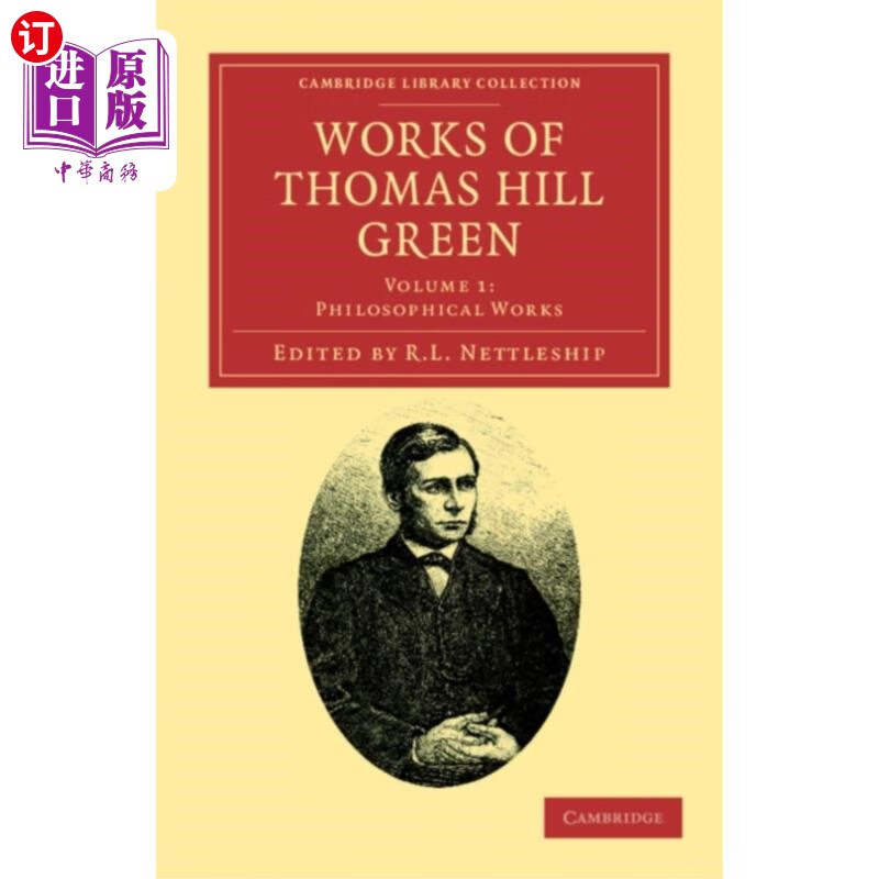 海外直订Works of Thomas Hill Green 托马斯·希尔·格林的作品