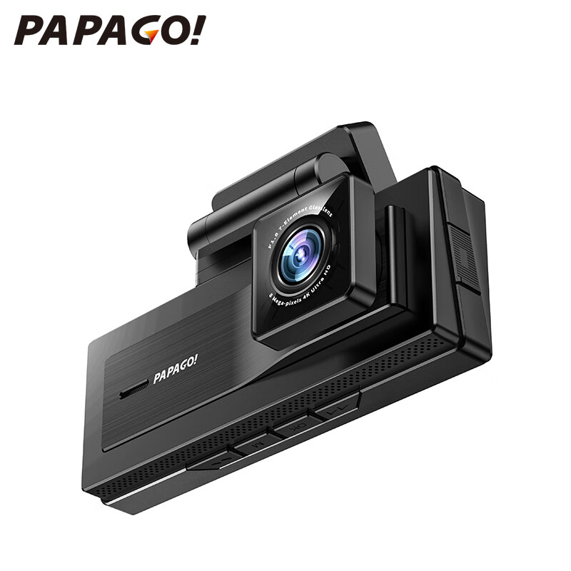 PAPAGO趴趴狗 S36 4K行车记录仪2160P超高清弱光夜视迷你隐藏无线广角控畸变 24h停车监控+64G卡 629元-聚超值