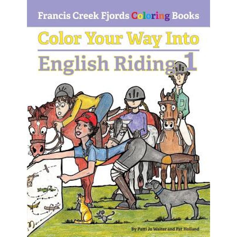 Color Your Way Into English Riding 1