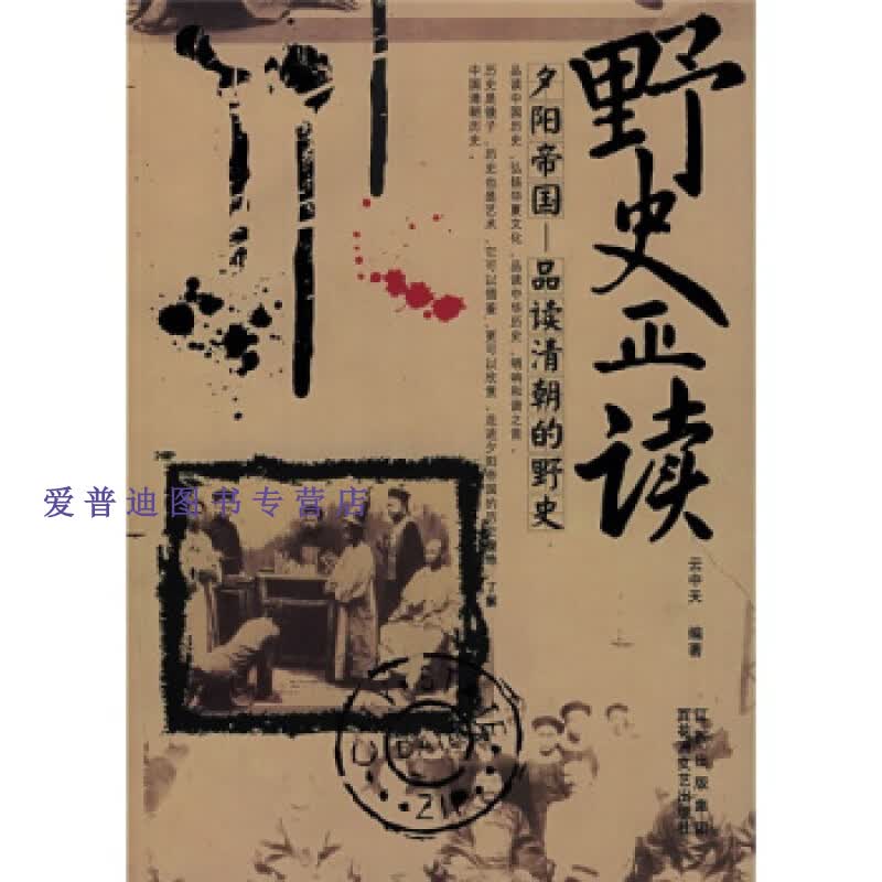 野史正读 夕阳帝国 品读清朝的野史 云中天【好书，下单速发】