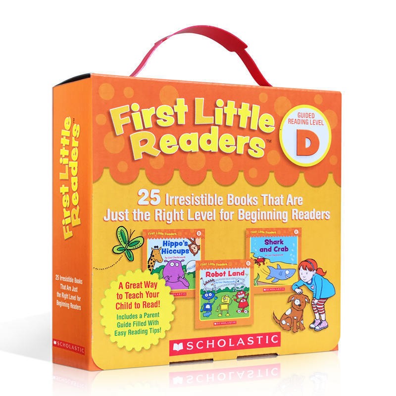 学乐First Little Readers Level D 小读者英文原版分级阅读绘本现货4级25本4-8岁儿童少儿英语阅读图书籍