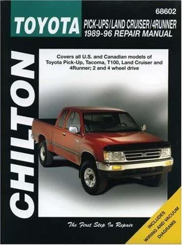 Toyota Pick-Ups, Land Cruiser & 4Runner, 1989-96