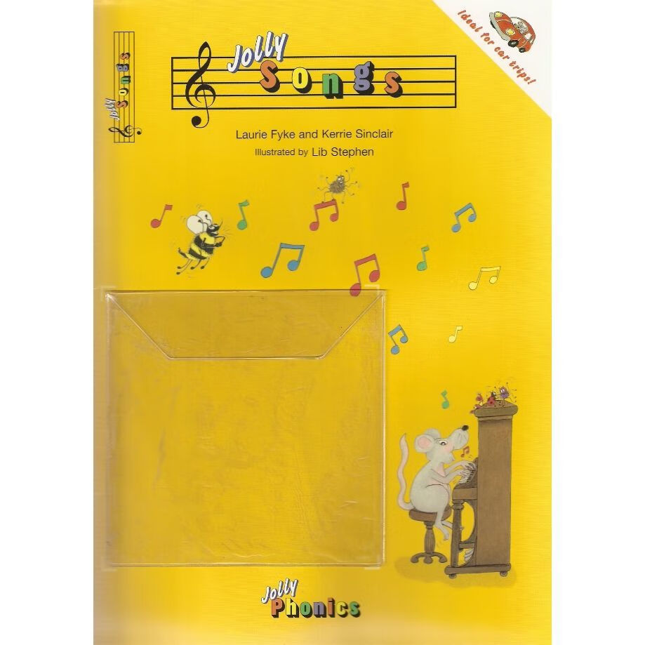 Jolly Song Lyrics Jolly phonics 歌曲和歌词本 纸质书 通用