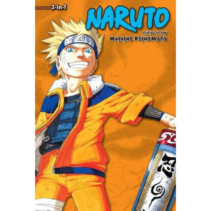 Naruto (3-In-1 Edition), Vol. 4, 4: Includes Vols. 10, 11 & 12