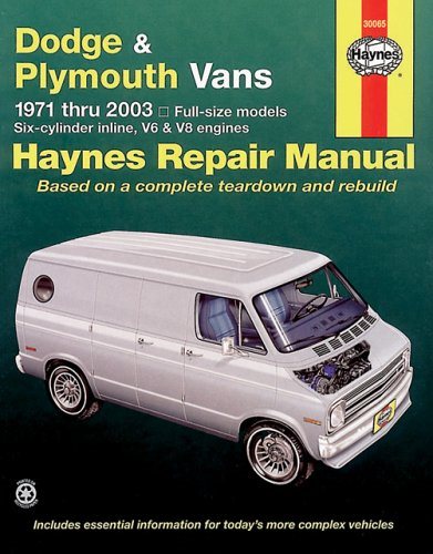 Dodge Tradesman, Sportsman & Plymouth Voyager full-size in-line 6, V6 & V8 vans (1971-2003)