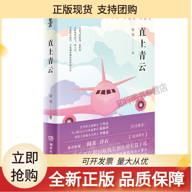 直上青云 谢锟 小说书-湖南文艺出版社
