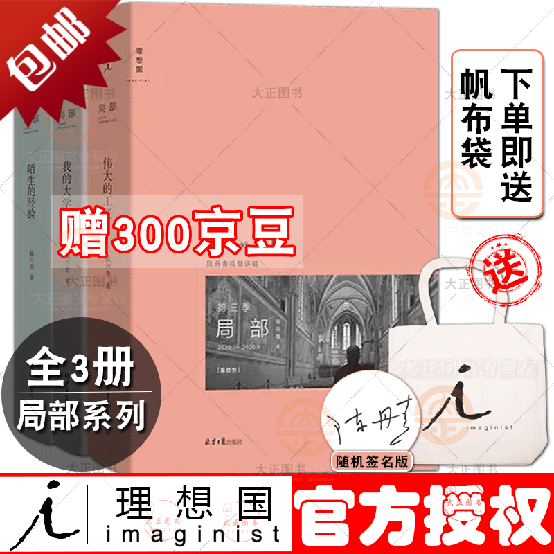 理想国 局部系列：伟大的工匠+我的大学+陌生的经验（全3册）陈丹青视频节目局部的讲稿集结艺术话题读物