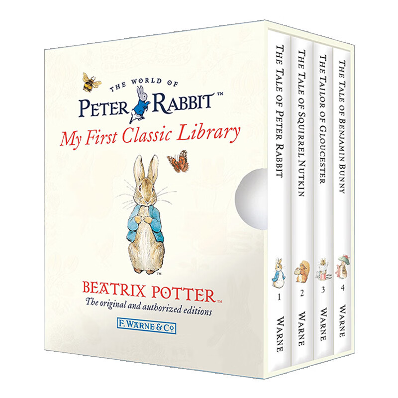 Peter Rabbit My First Classic Library 英文原版 彼得兔 经典图书馆 英文版 进口英语原版书籍