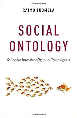 社会本体论：集体意向及团体代理 Social Ontology