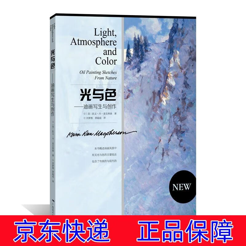 光与色·油画写生与创作 油画技法类书籍 写生与创作