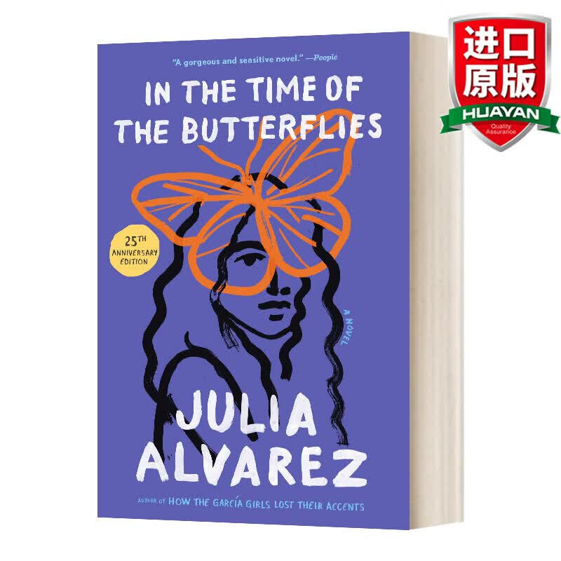 英文原版 In the Time of the Butterflies 蝴蝶飞舞时 Julia Alvarez茱莉娅 阿尔瓦雷斯 英文版 进口英语原版书籍
