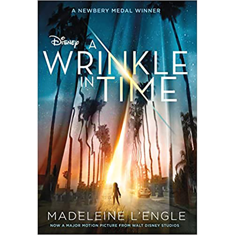 时间的皱折 皱纹 英文原版 电影封面版 A Wrinkle in T英文原版
