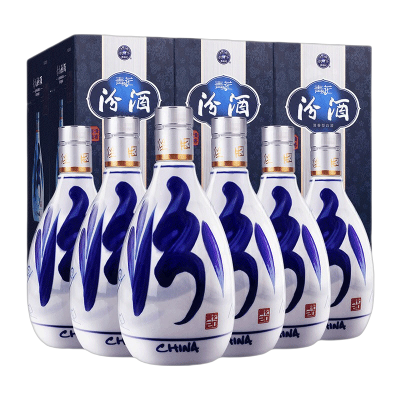 京东百亿补贴：汾酒 青花25 清香型白酒 42度 475mL*6瓶 整箱装，2038.4元包邮（需用券）—— 慢慢买比价网