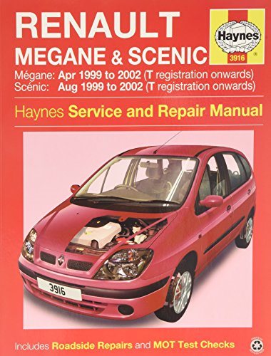 Renault Megane & Scenic Petrol & Diesel (Apr 99 - 02) Haynes Repair Manual