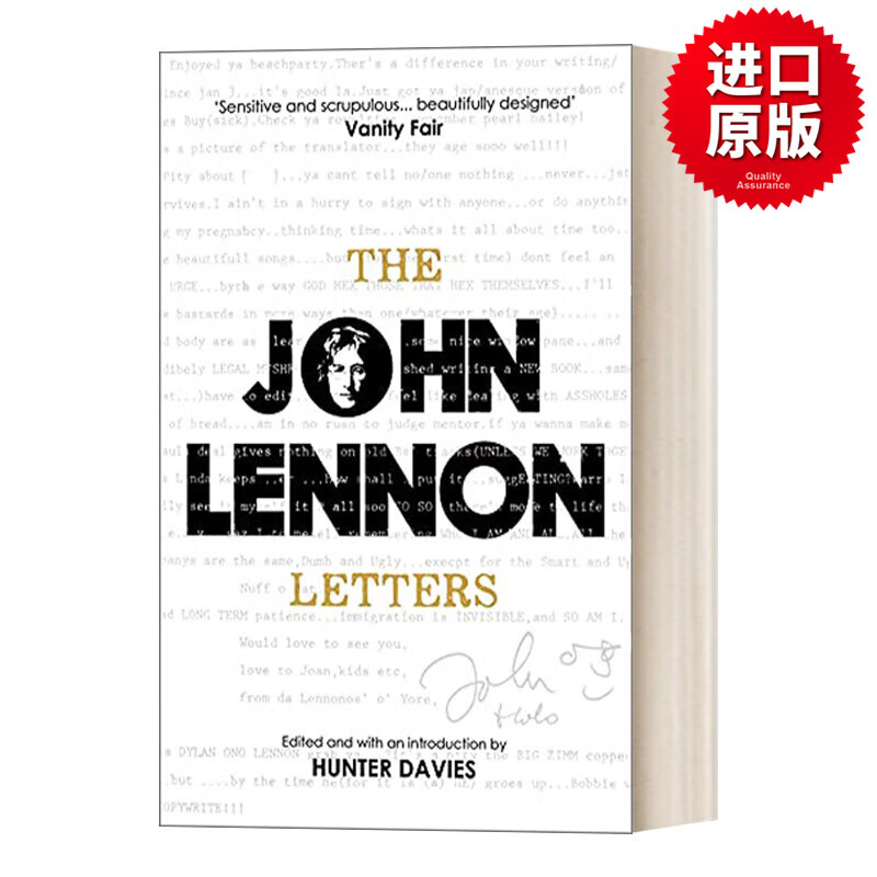 英文原版 The John Lennon Letters 约翰·列侬书信集 英文版 进口英语原版书籍