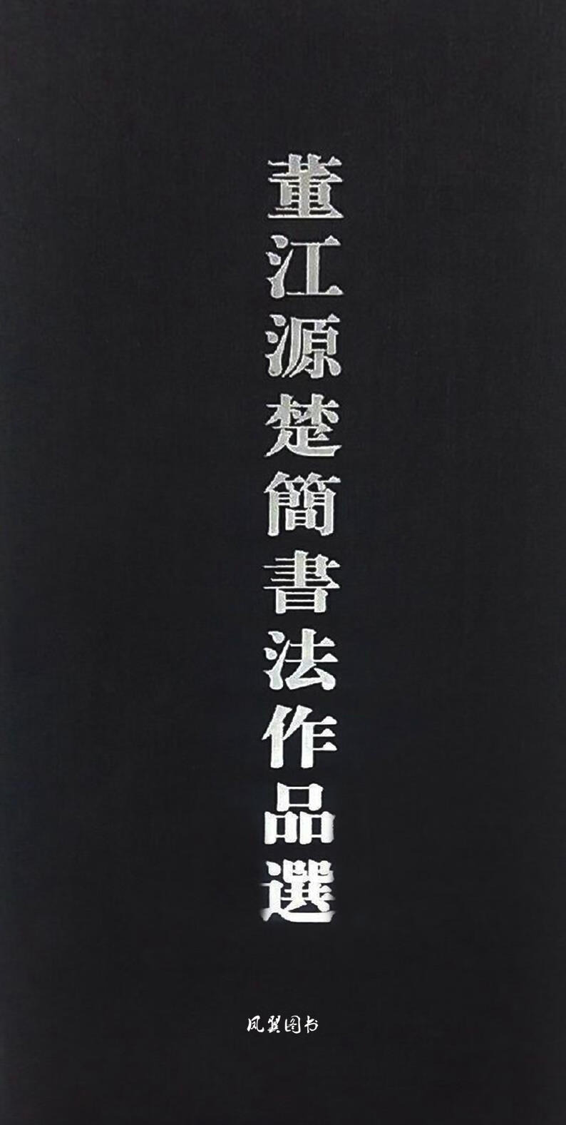 董江源楚简书法作品选 千字文 董江源著 中州古籍出版社