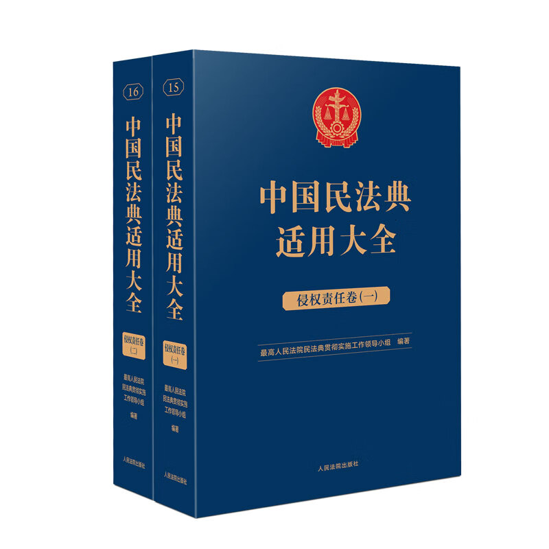 网 中国民法典适用大全（侵权责任卷） 书籍