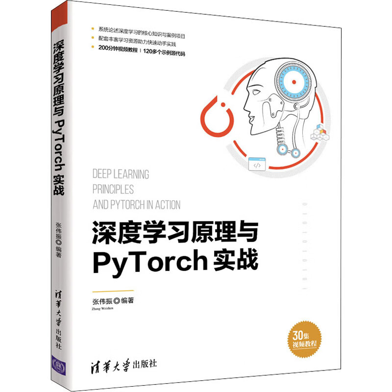 深度学习原理与PyTorch实战 张伟振 编 书籍