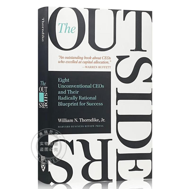 现货 商界局外人 The Outsiders: Eight Unconventional CEOs and Their Radically Rational Blueprint for Success