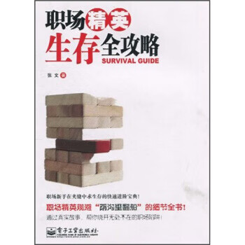 职场精英生存全攻略 张文 著 电子工业出版社