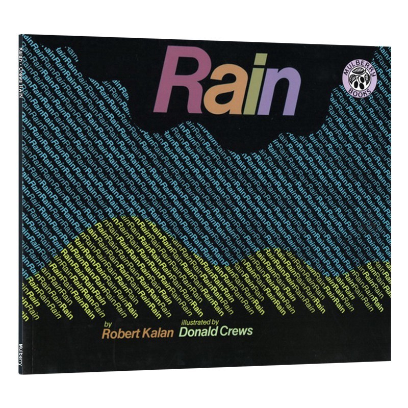 英文原版绘本 Rain 雨 名家 Donald Crews 创意儿童绘本 少儿启蒙科普 Robert Kalan 张湘君推荐 图画书 . 梦想童趣城