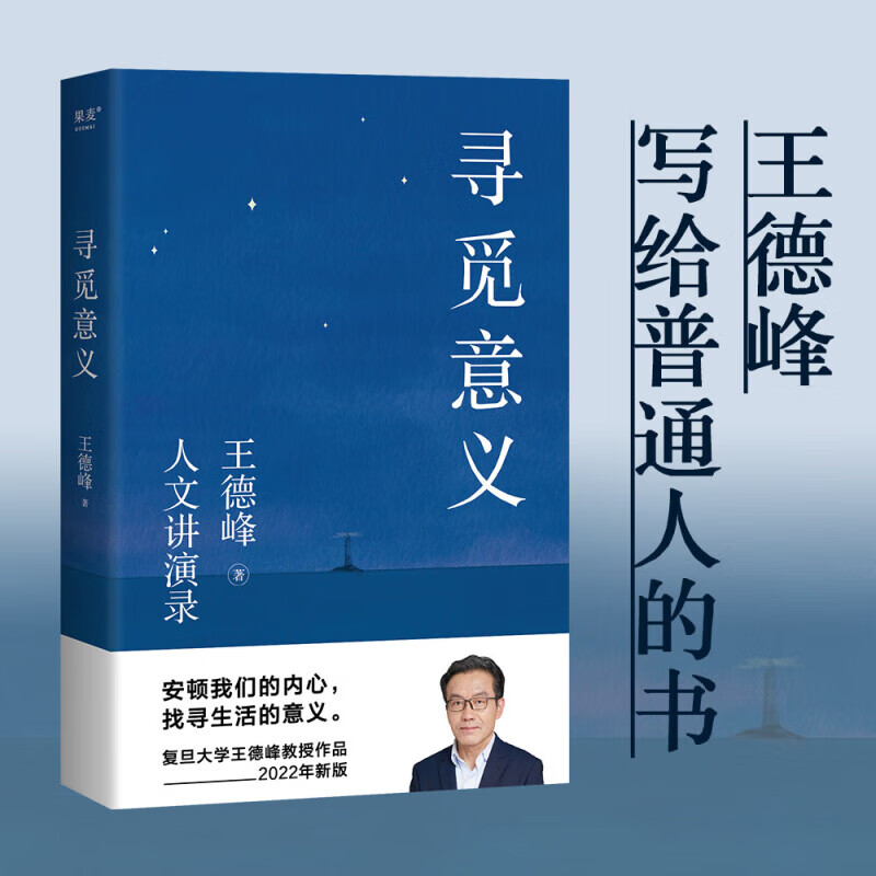 寻觅意义 复旦大学王德峰教授2022新书 哲学王子演讲合集 帮你厘清现实种种迷雾 找寻生活意义