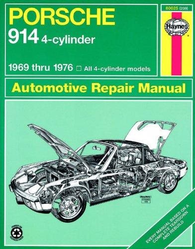 Porsche 914 4-cylinder (1969-1976) Haynes Repair Manual (USA)