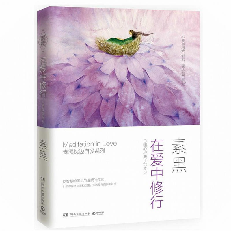 励志成功心灵鸡汤书籍 在爱中修行 定价42