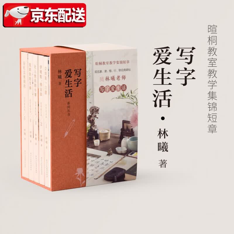 【直发】写字爱生活系列丛书全套5册 林曦老师的书法美育课 暄桐教室教学集锦623则短章 篆/隶/楷/行/草经