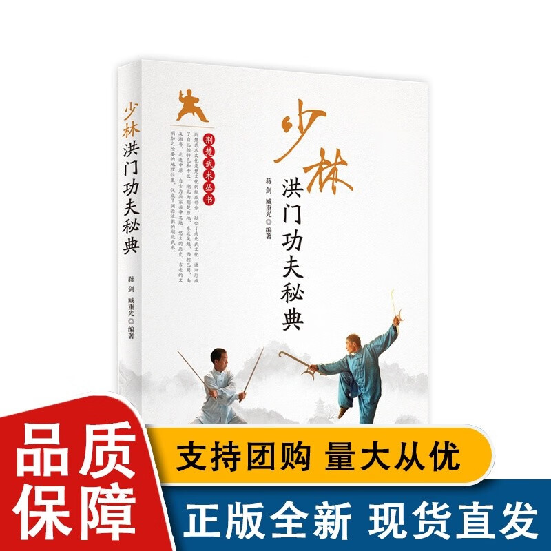 少林洪门功夫秘典 荆楚武术丛书