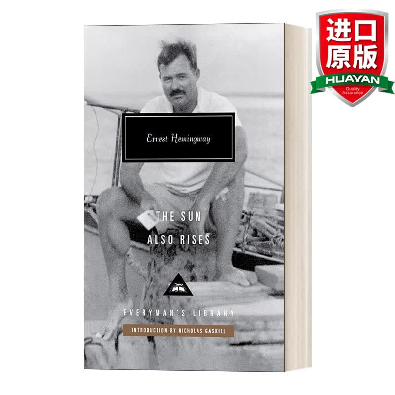 The Sun Also Rises 英文原版小说 太阳照常升起 海明威 Everyman精装版 英文版 进口英语原版书籍
