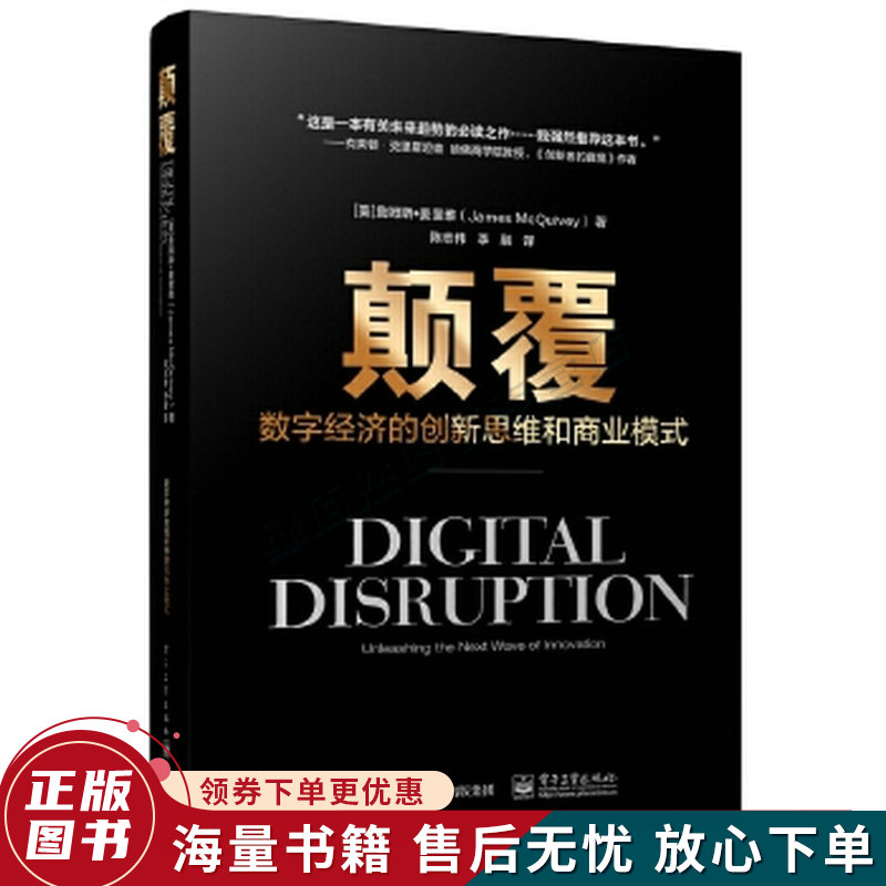 颠覆：数字经济的创新思维和商业模式