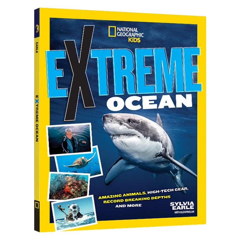英文原版 美国国家地理 儿童读物 National Geographic Kids Extreme Ocean 极限海洋 小学百科科普绘本