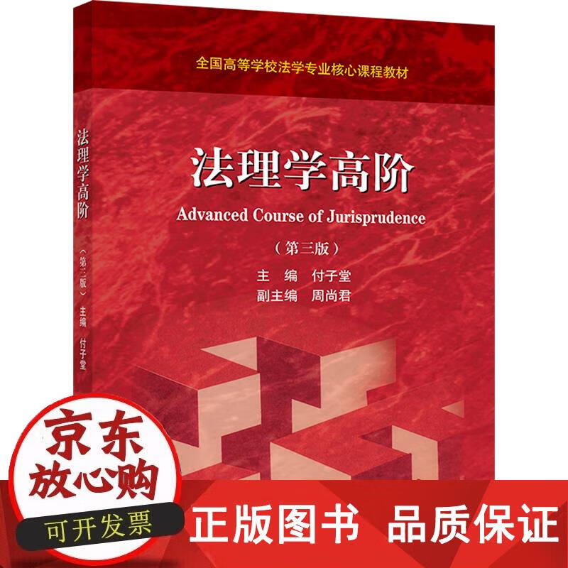 法理学高阶（第三版） 付子堂 9787040552119