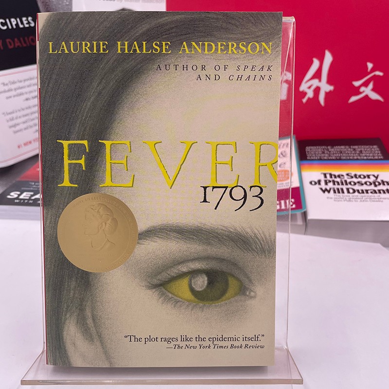 Fever 1793 Laurie Halse Anderson 著 青少年读物 黄热病 1793 进口英文原版现货 畅销文学小说 浙江省外文书店书籍
