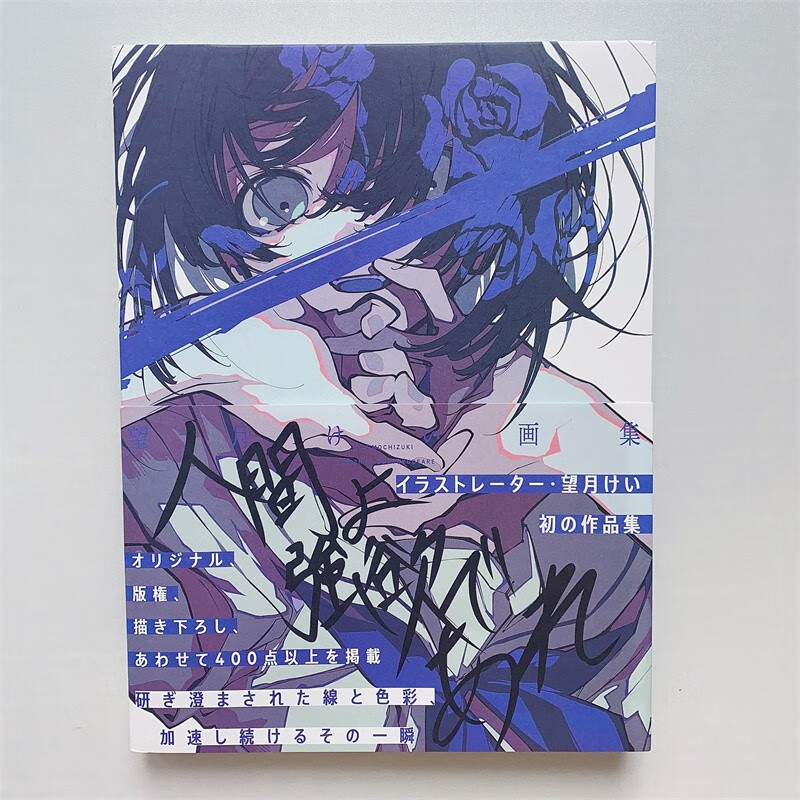 现货 P站画师望月KIE个人画集 望月けい画集 400多幅原插画临摹画