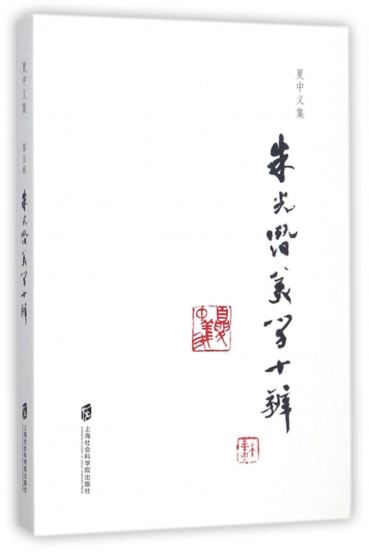 朱光潜美学十辨/夏中义集